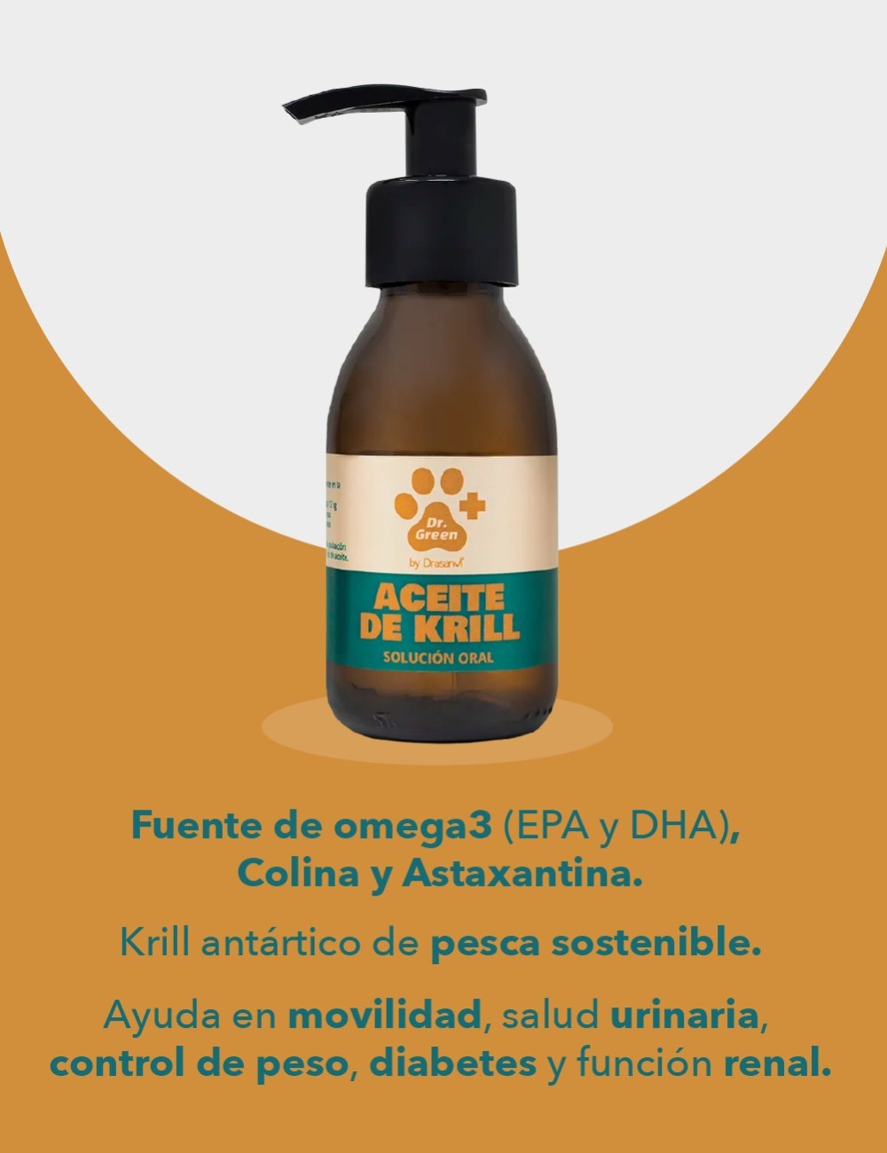 DRGREEN ACEITE KRILL ORAL 100ML